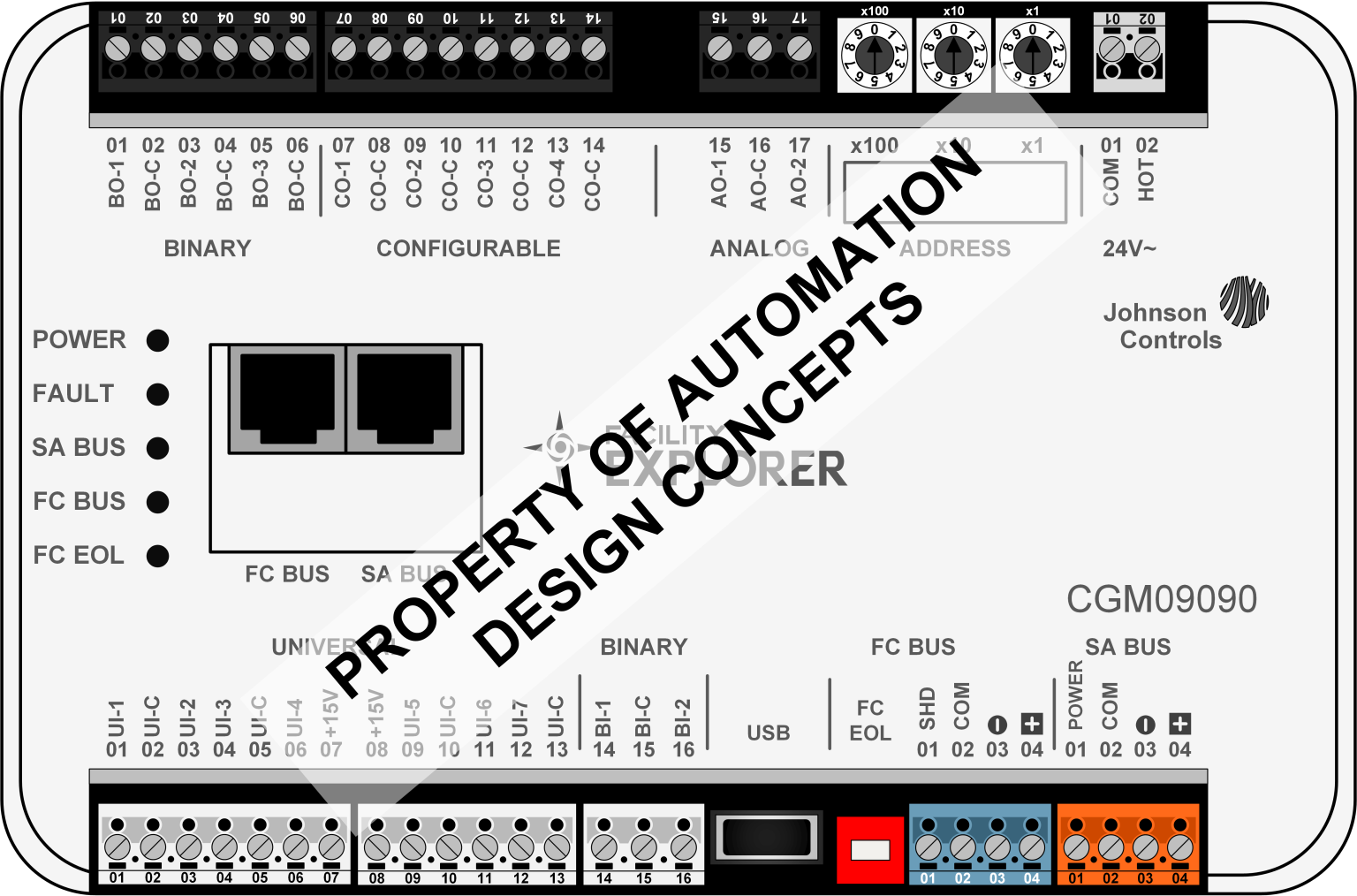 JCI - F4-CGM09090-0 - Automation Design Concepts